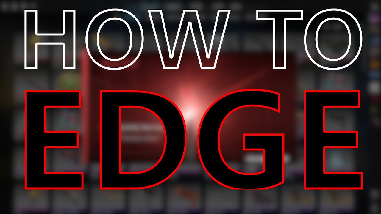 How to PROPERLY Edge your CS2 Knife Trade Up - YouTube