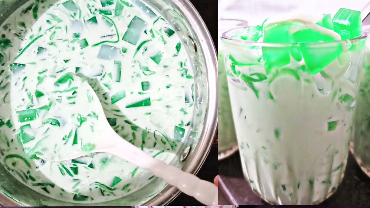 Buko pandan jelly dessert | Easy and simple recipe - YouTube