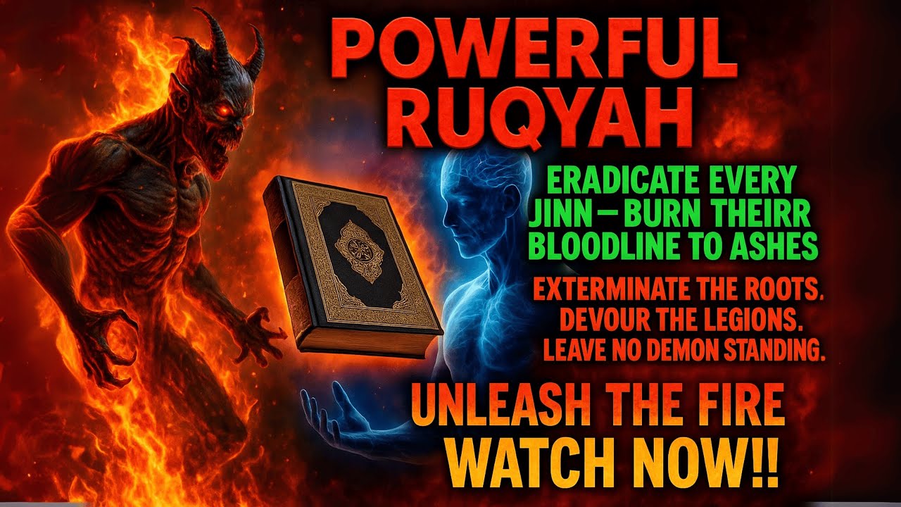 Burn the Jinn and Satan that disturb your body with Ruqyah - YouTube