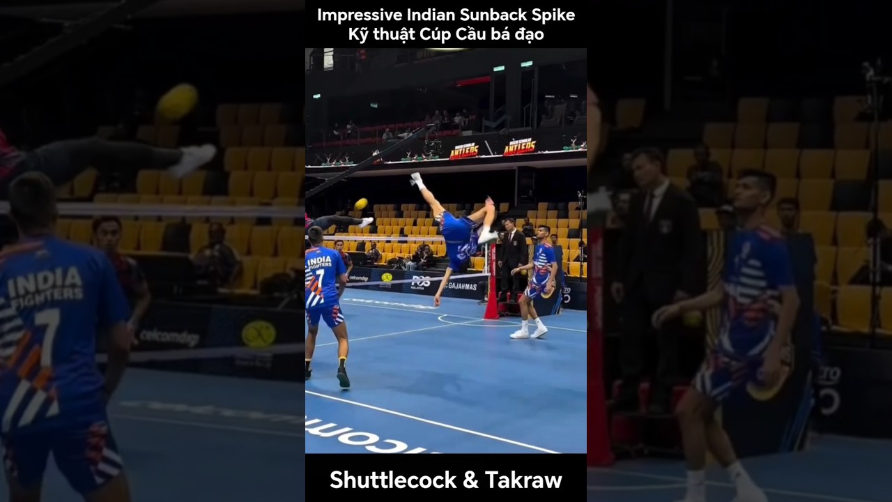 Impressive Indian Sunback Spike/Kỹ thuật Cúp Cầu bá đạo... #bollywood # ...