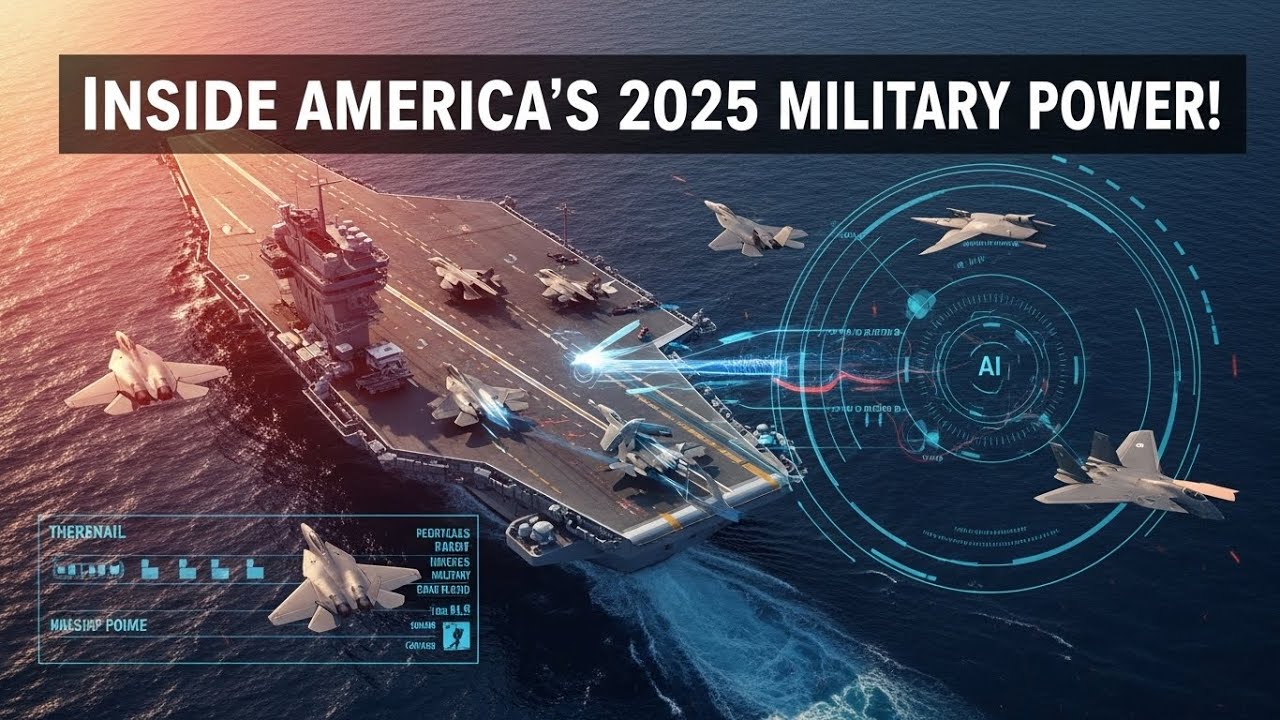 How Strong Is the US Military in 2025? | Power, Tech & Readiness - YouTube
