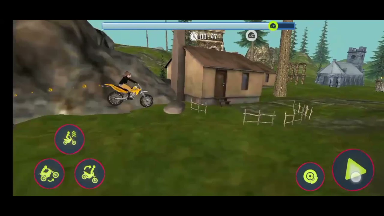stylish racing simulation bike stunt trick master All game master ...
