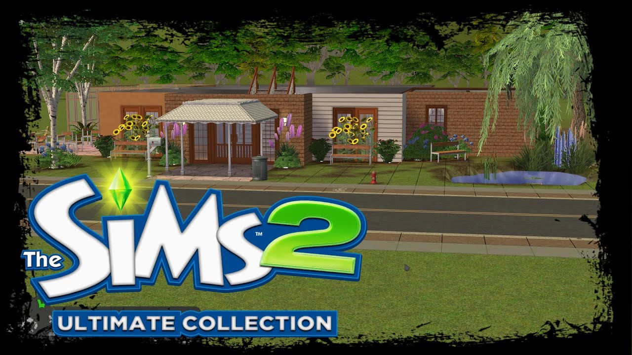 Sims 2 Uberhood: Retirement Home Build - YouTube