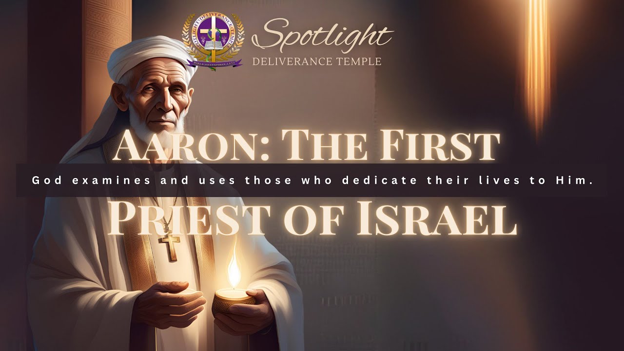 CDC #4 | Aaron: The First Priest of Israel | Sept.22, 2024 - YouTube
