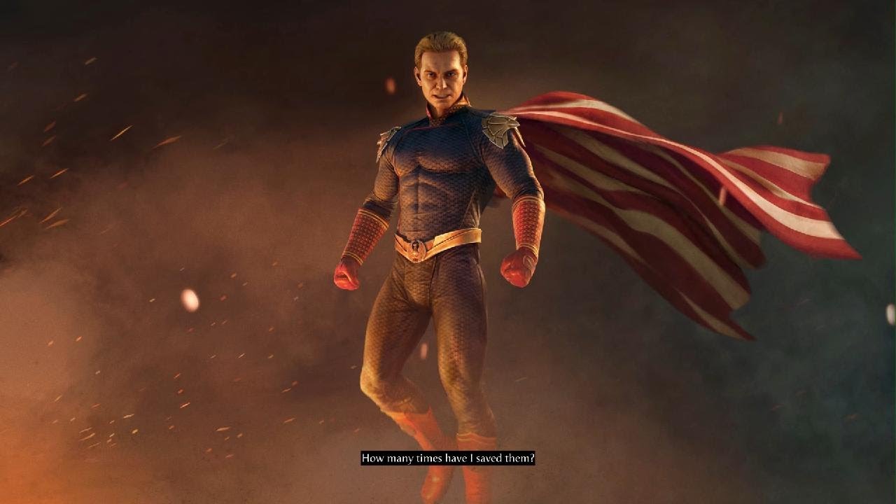 Mortal Kombat 1 Homelander Ending - YouTube
