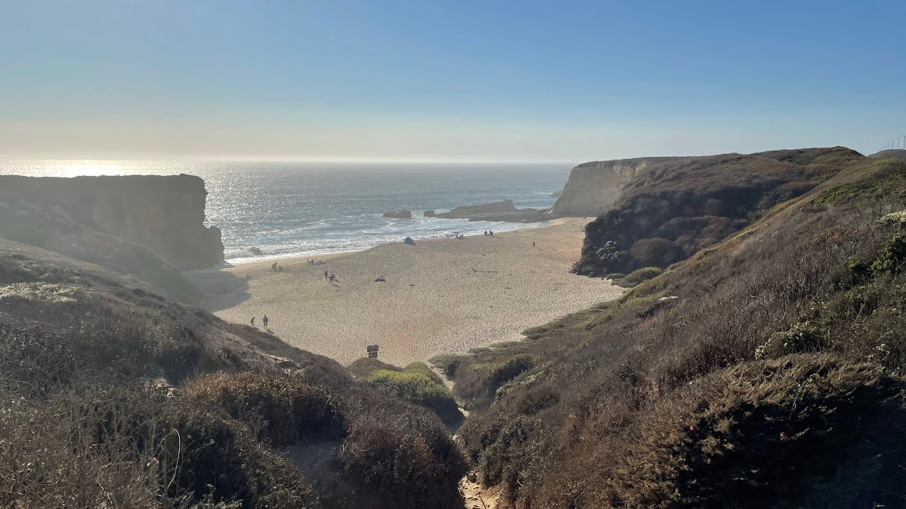Panther Beach, Santa Cruz, CA - YouTube