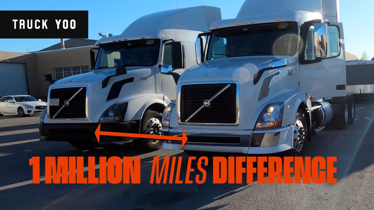 600 000 Miles VS 1 5 Million Miles Comparing 2 Trucks YouTube