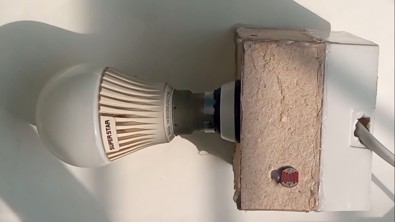 Automatic Dark Sensor Light (AC) - YouTube