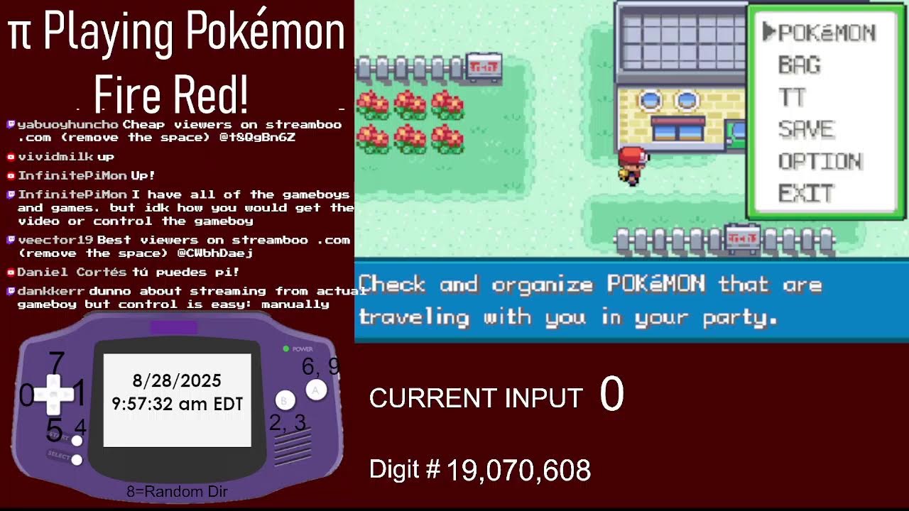 Pi Playing Pokemon Fire Red! - YouTube