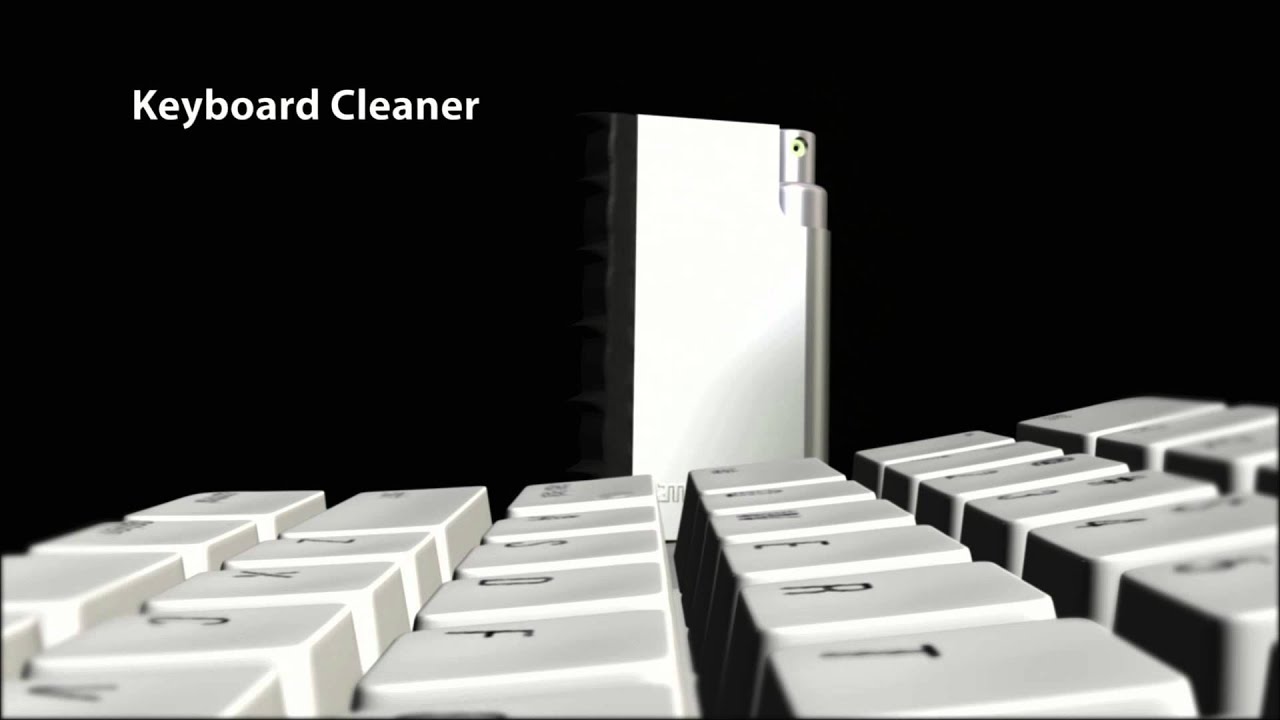 How to Kill all the Bacteria on your Keyboard - Keyboard Cleaner - YouTube