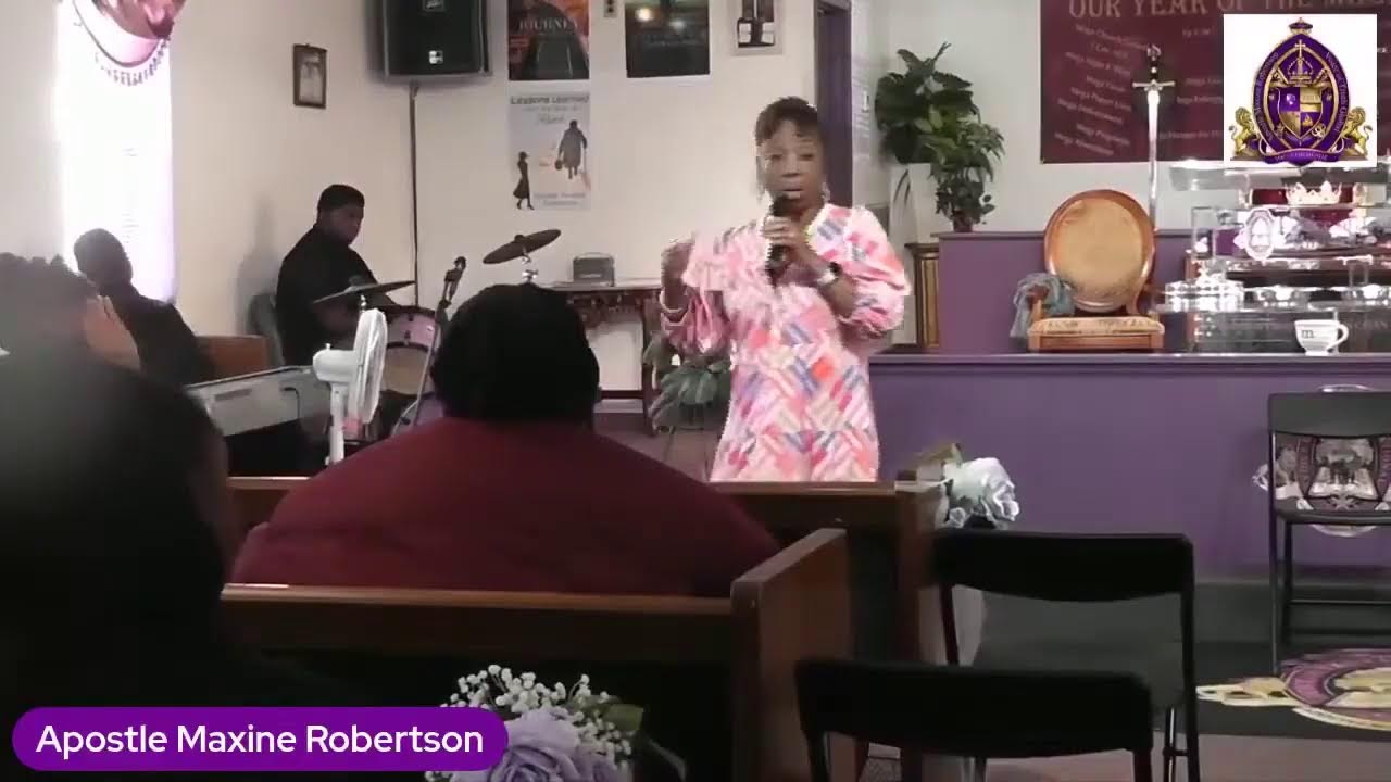 Apostle Maxine Robertson - YouTube