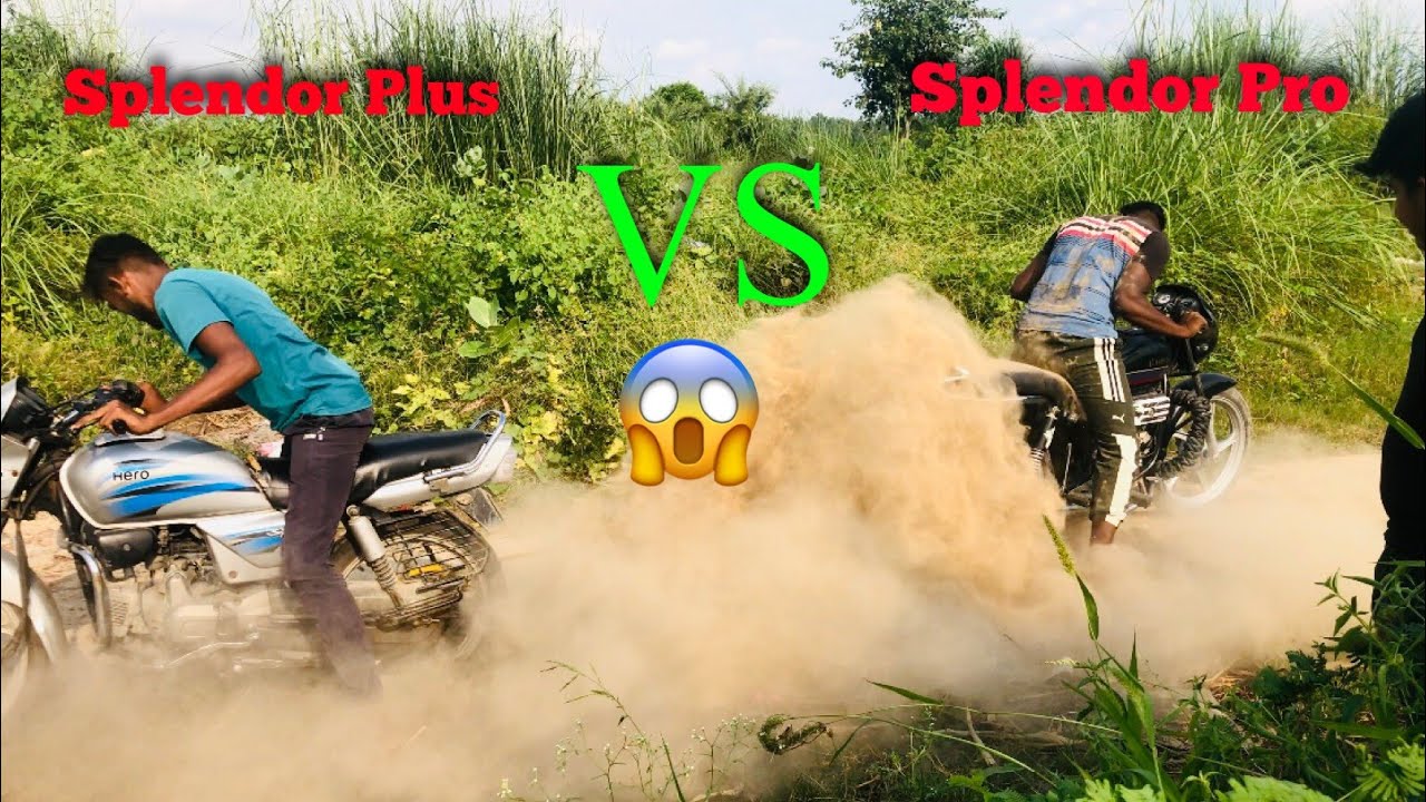 splender vs splender plus tochan | silver splender 2015 vs black ...