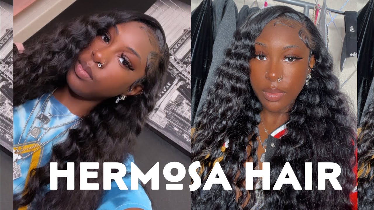 DEEP WAVE HD LACE WIG INSTALL FT. Hermosa Hair - YouTube