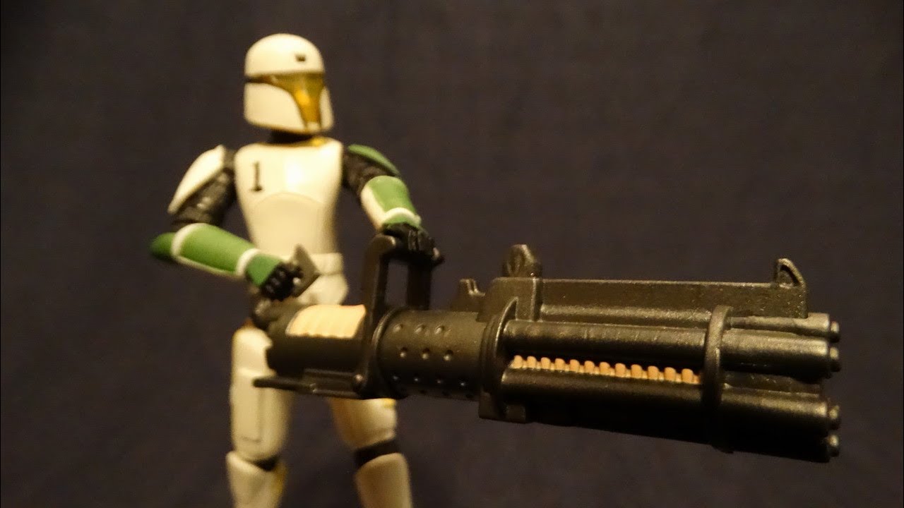 Star Wars Action Figure Review: Clone Trooper Heavy In Training Armor ...