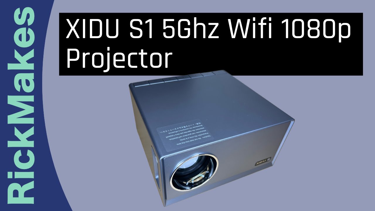 XIDU S1 5Ghz Wifi 1080p Projector - YouTube