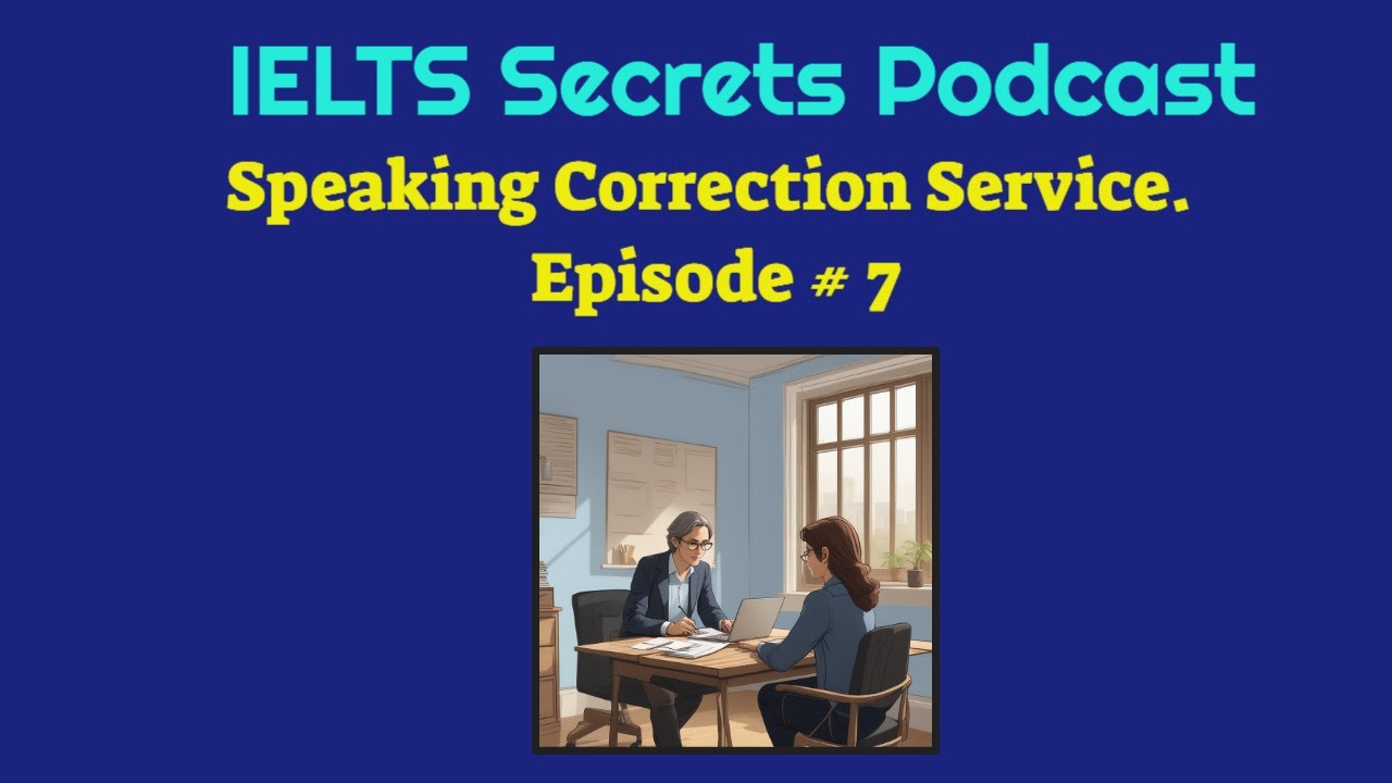 IELTS Speaking Correction Service. Topic: Sport - YouTube