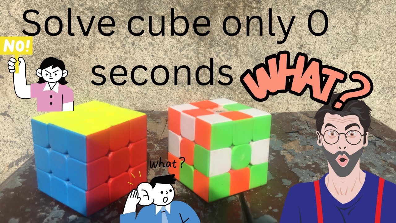 How To Solve Cube In Jast 1 Seconds YouTube how-to-solve-cube-in-jast-1-seconds-youtube