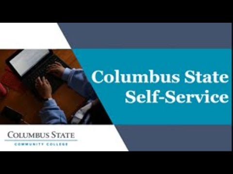 Columbus State Self Service - YouTube