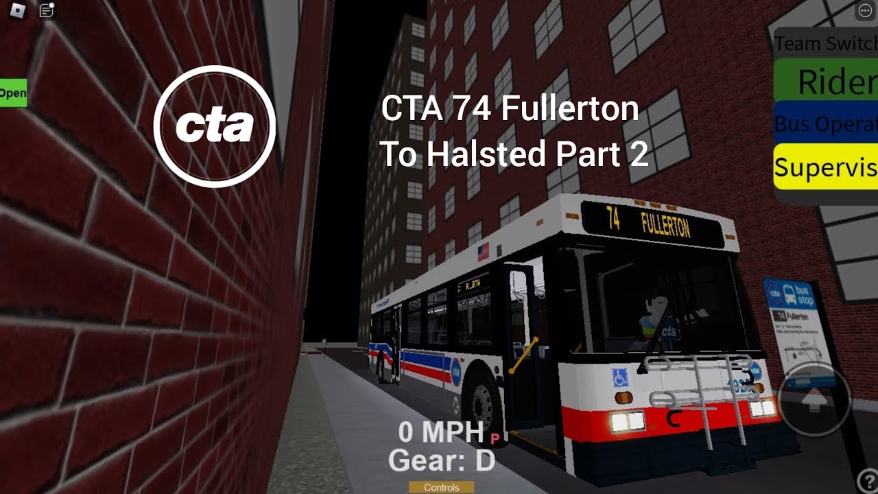 CTA 2008 New Flyer D40LF | 1925 | 74 Fullerton To Halsted Part 2 | CTA ...