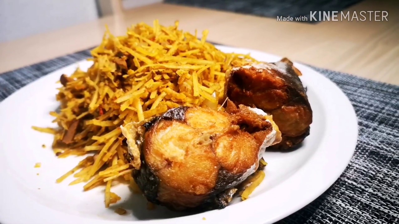 Quick and easy African salad recipe--How to cook Abacha (African salad ...