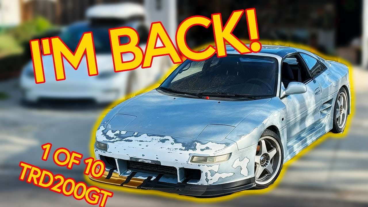 I'm back with my 10th MR2, 1 of 10 Authentic TRD Widebody rebuild ...