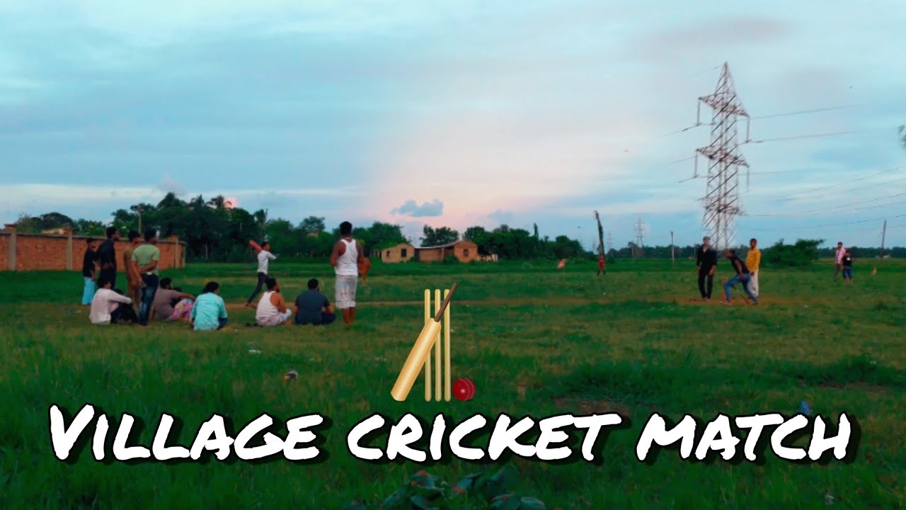 village cricket match - YouTube