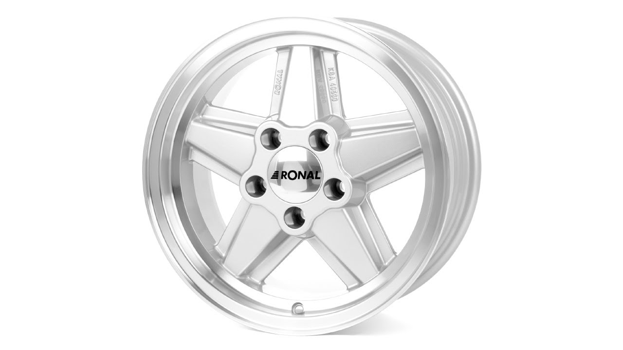 RONAL R9 Silber-Hornkopiert | felgenoutlet.de - YouTube
