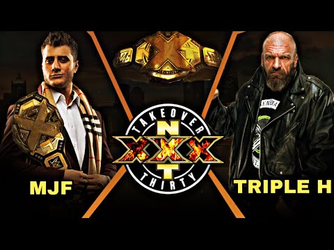 MPW Cosmic Takeover MJF vs Triple H MPW Cosmic Championship - YouTube