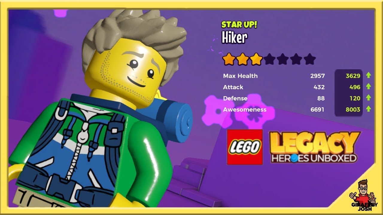 STORY MODE & HIKER 3 STARS - LEGO Legacy Heroes Unboxed Gameplay ...