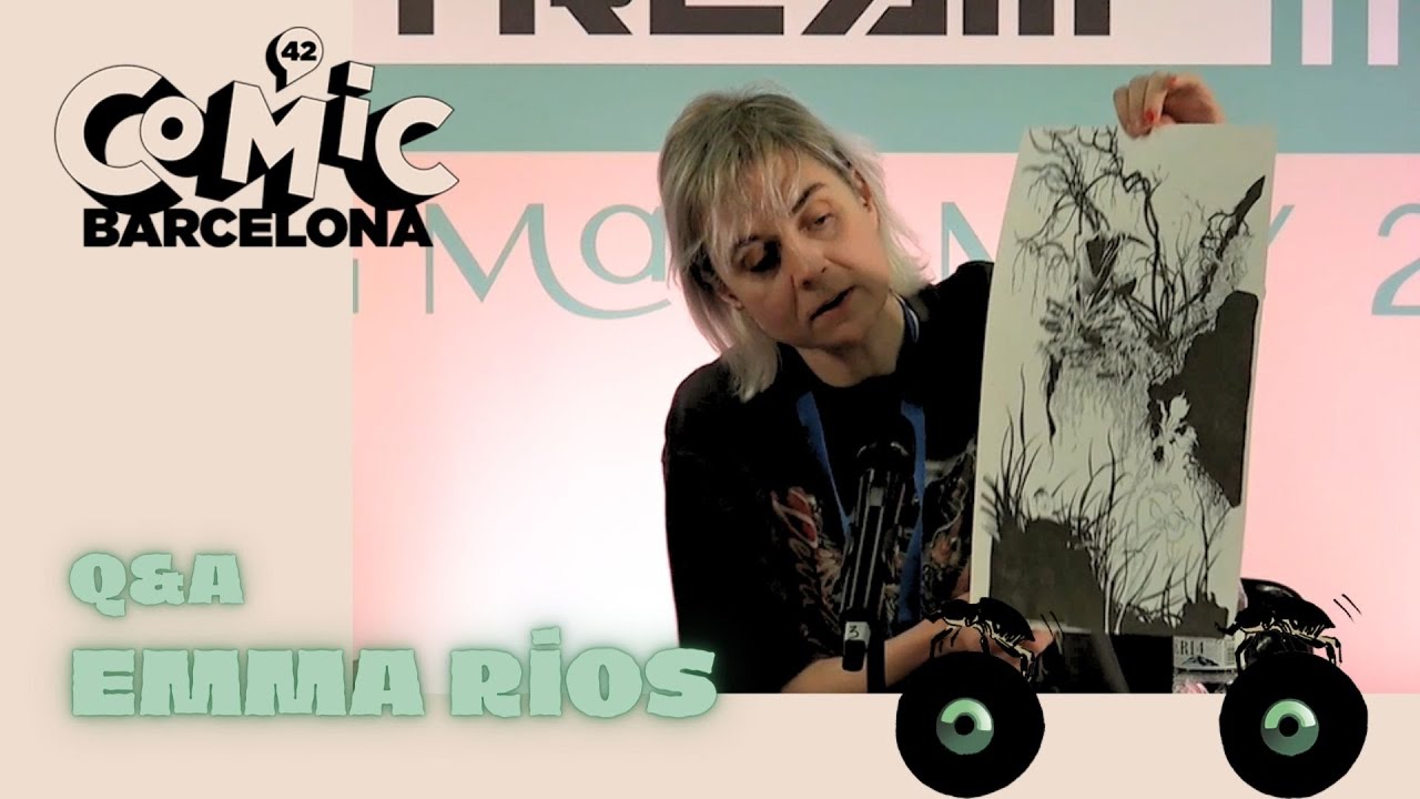 Entrevista a EMMA RÍOS, AUTORA del CARTEL | 42 COMIC BARCELONA - YouTube