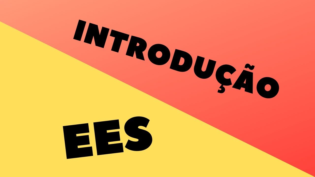 Introdução EES para Termodinâmica - YouTube