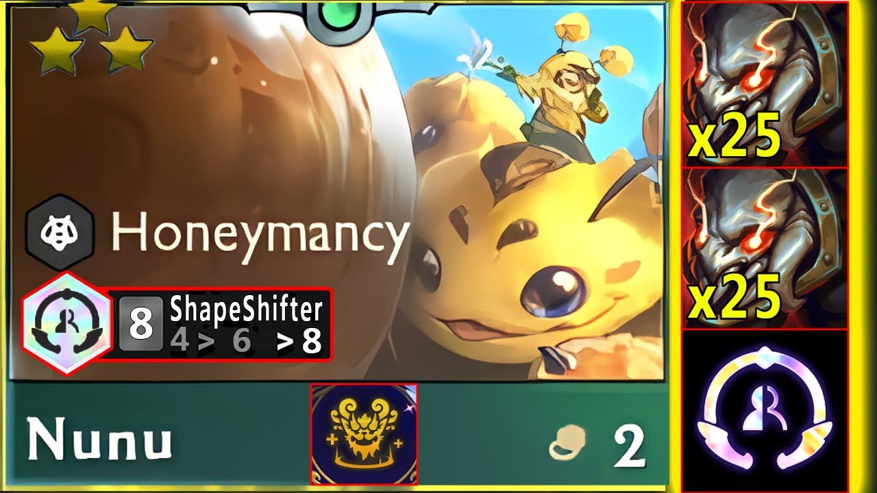 Let`s Stack GIANT 8 Shapeshifter NUNU ⭐⭐⭐ 3 Star | ft. Sweet Tooth ...