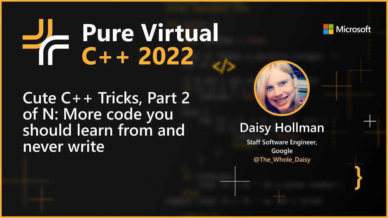 Cute C++ Tricks, Part 2 of N: More code you should learn from and never ...