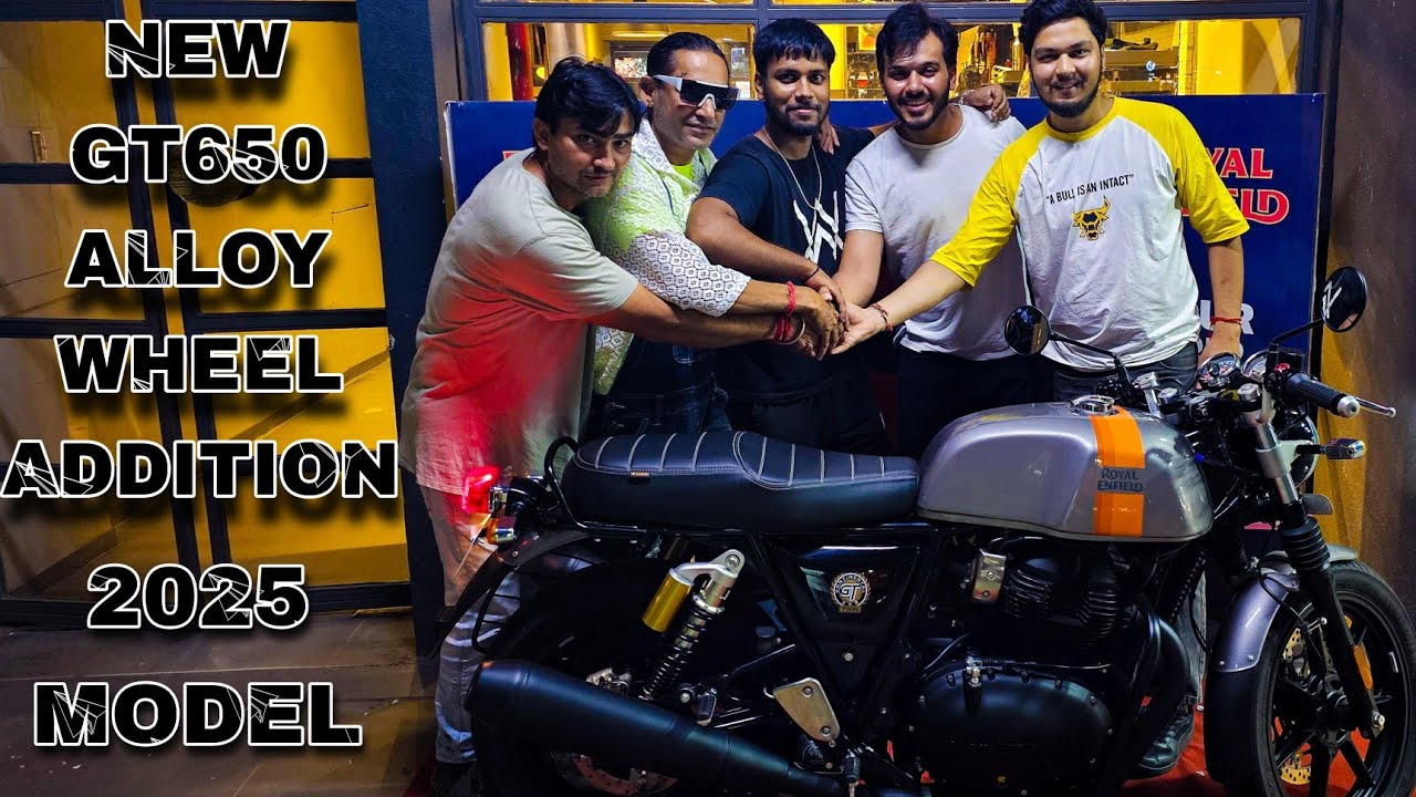 New Gt650 Alloy Wheel Addition || Gt650 with Whistle Sound || Finally ...