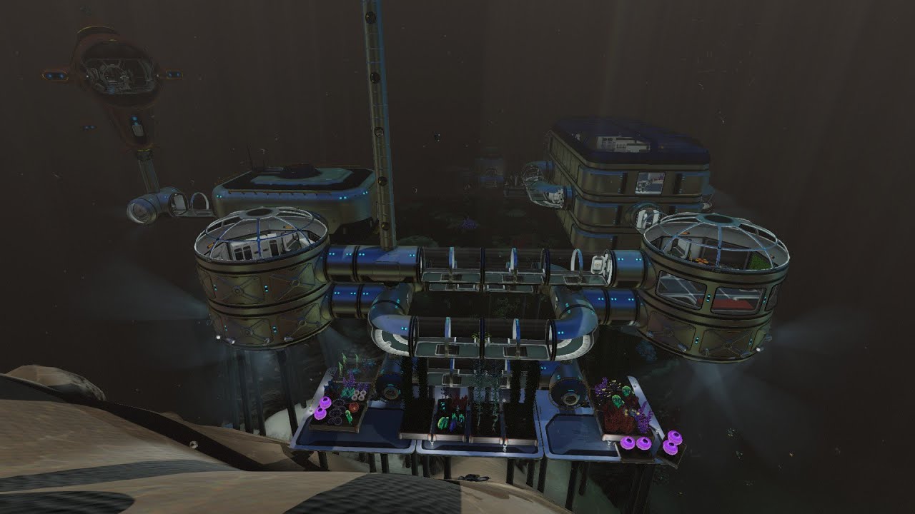 Subnautica, Crash Zone Base Tour - YouTube