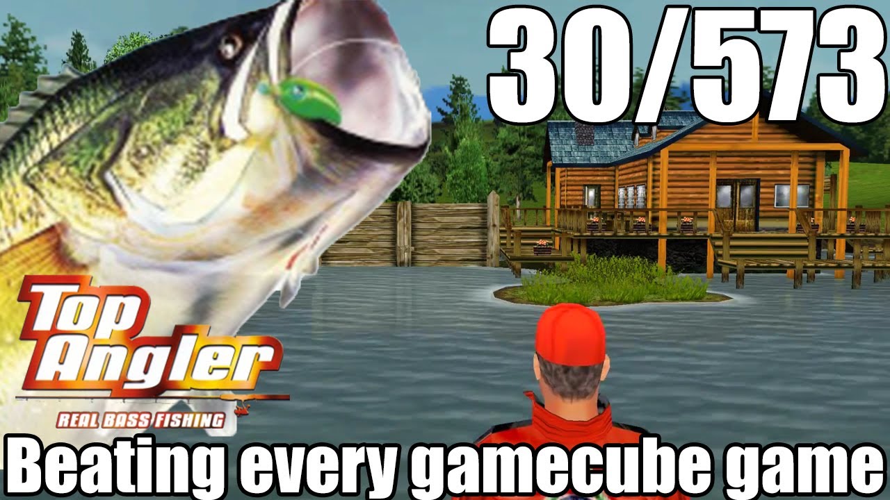 Beating Every GameCube Game: Top Angler: Real Bass Fishing - YouTube