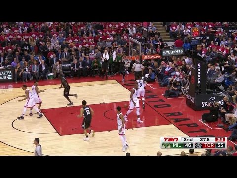 Quarter 2 One Box Video :Raptors Vs. Bucks, 4/24/2017 12:00:00 AM