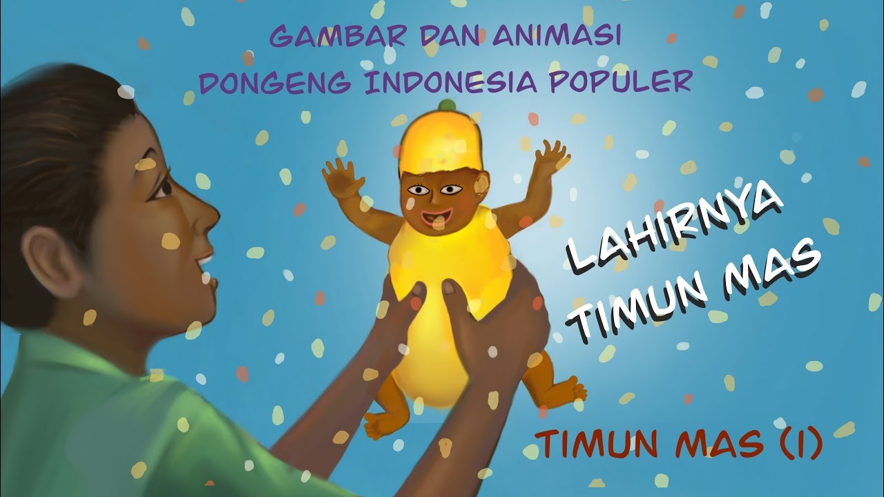 Animation art drawing “Timun Mas”. Short animation and drawing time ...