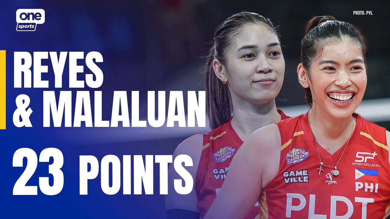 Reyes, Malaluan COMBINE FOR 23 PTS for PLDT vs Kobe Shinwa 💥 | 2025 PVL ...