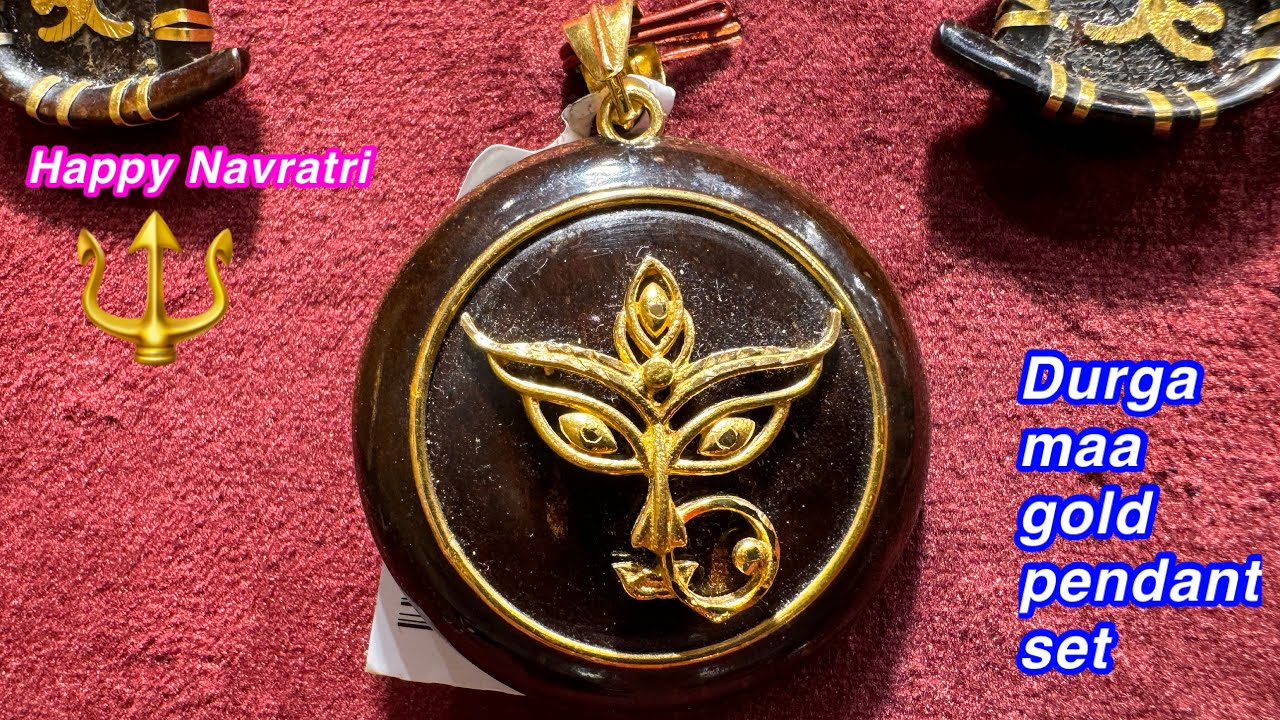 Durga maa gold pendant | Today’s video will out at 8-9pm | Happy ...
