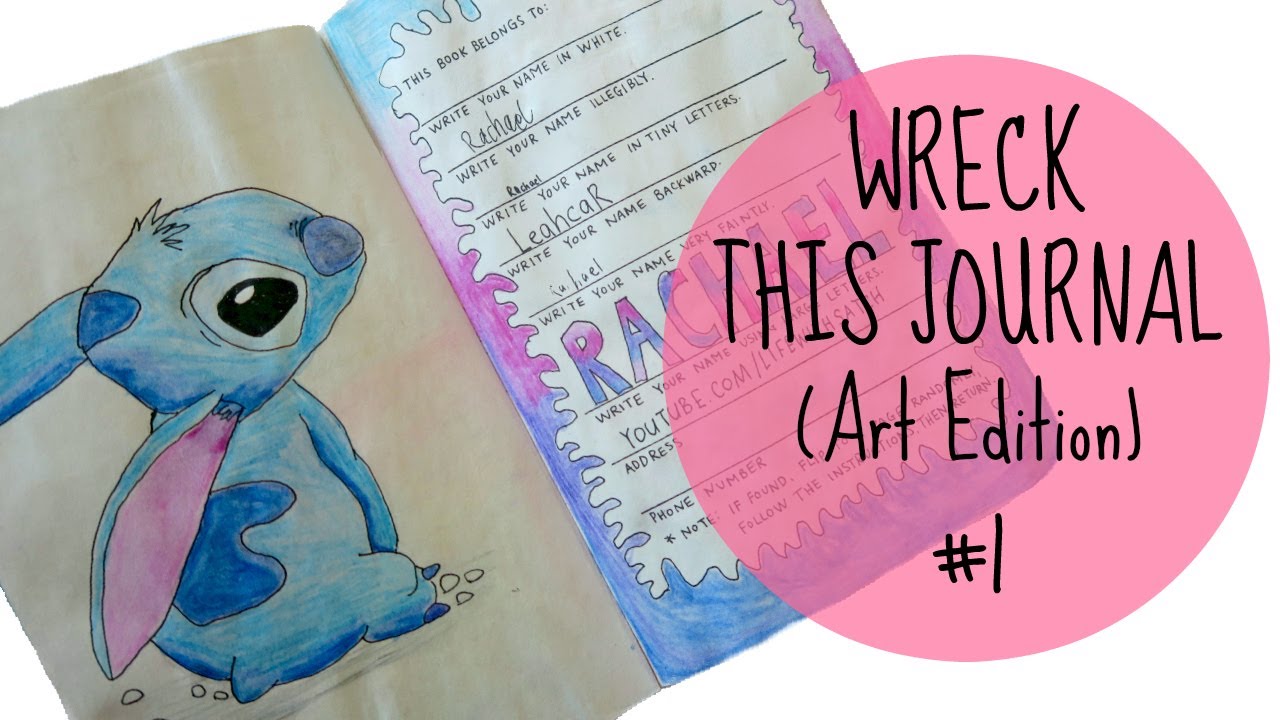 Wreck This Journal Page Numbers