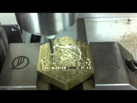 Brass Metal Embossing Die - YouTube