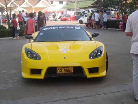exotic/tuner/muscle cars of Laos (Camaro, Corvette, NSX Veilside ...
