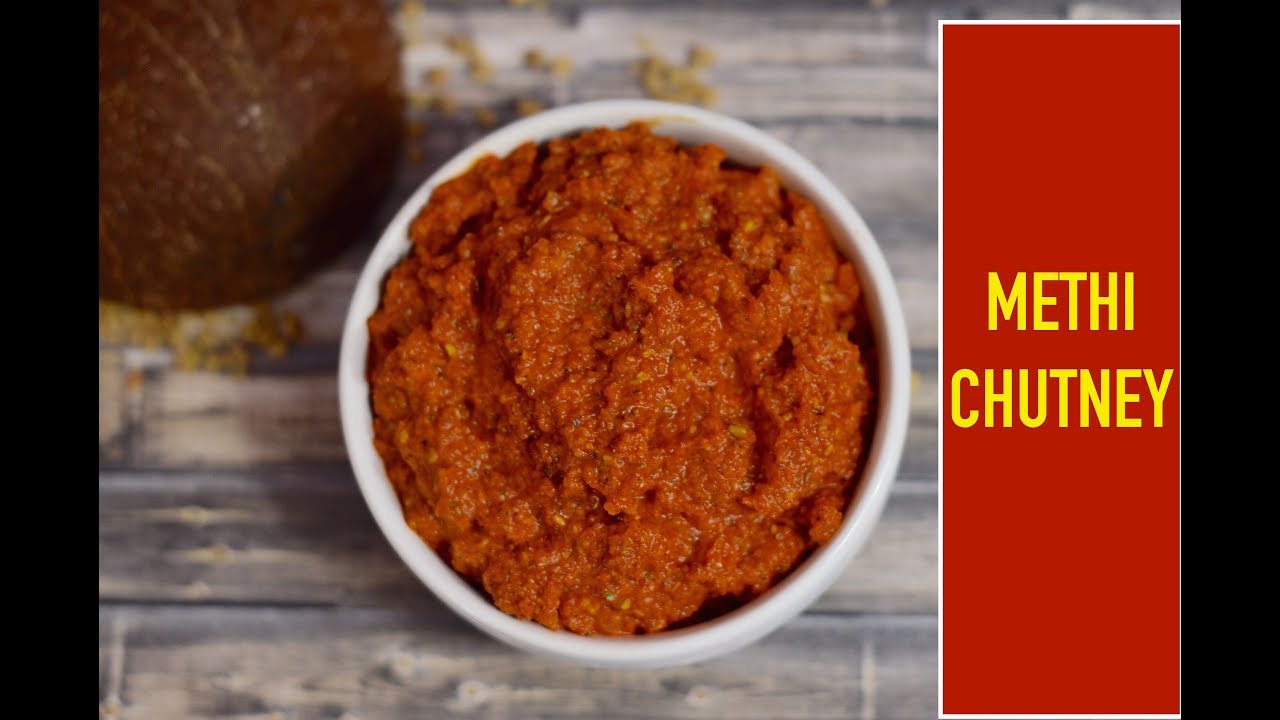 Methi Chutney|Karnataka Style Menthe Chutney|Fenugreek Seeds Chutney ...
