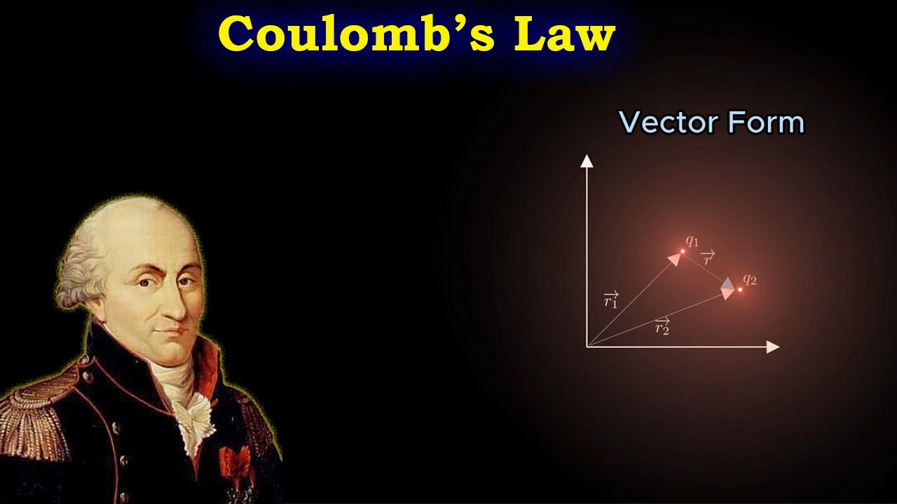Coulomb's law and its vector form. |Class 12| Electrostatics| - YouTube