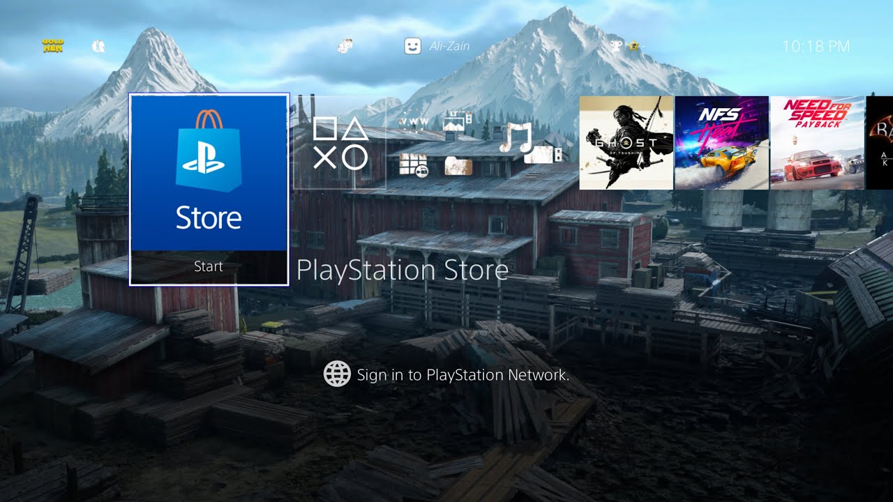 Days Gone Dynamic Theme For PS4 - YouTube