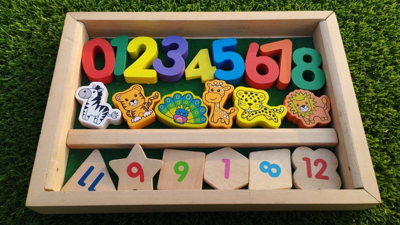 abc animal puzzle, Numbers & Counting, Shapes Activity Puzzle | puzzle ...