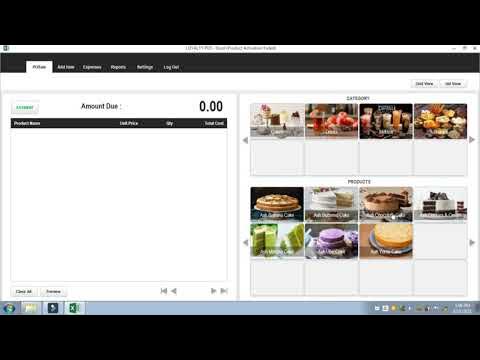POINT OF SALE | POS SYSTEM | EXCEL POINT OF SALE | LOYALTY POS - YouTube