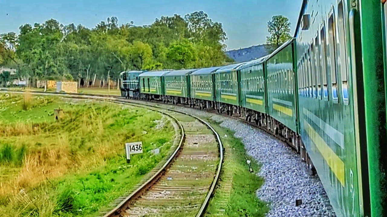 A Scenic Journey to Lahore on Green Line #travel #railway - YouTube