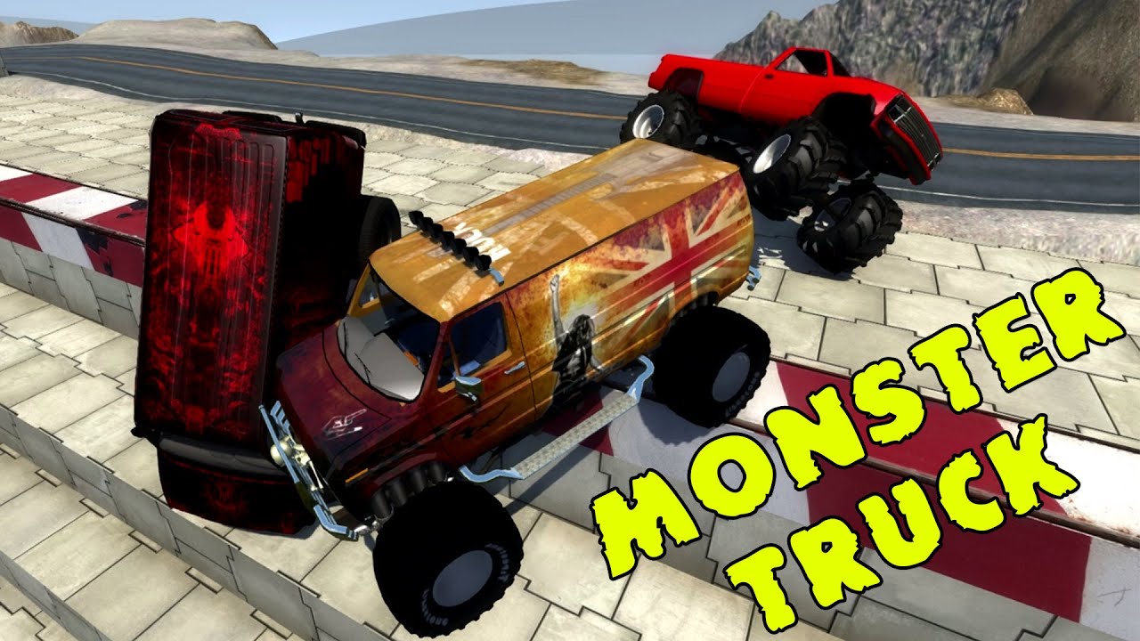 Monster Truck Crash Compilation | Monster Truck Video | Truck Accident ...